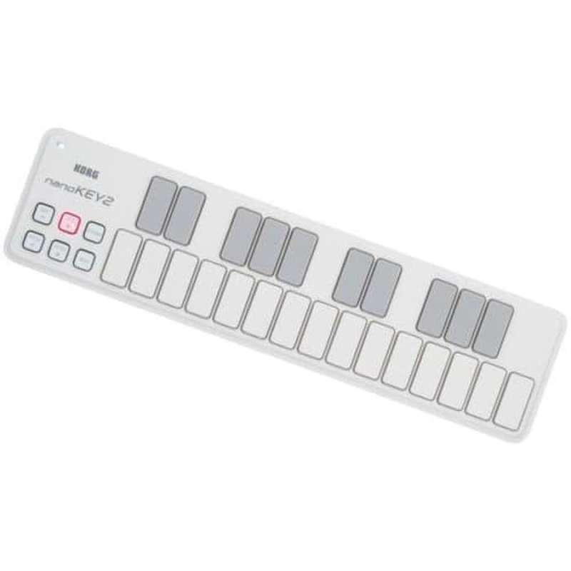 Promo Korg Nanokey2 Wh Slim-line Usb Keyboard In White Diskon 23% Di ...