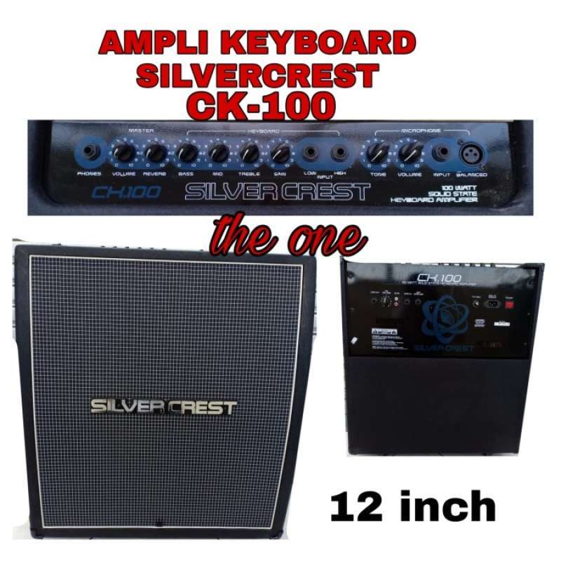 Promo Ampli Keyboard Silvercrest Ck 100 (12inch) Diskon 23% Di Seller ...