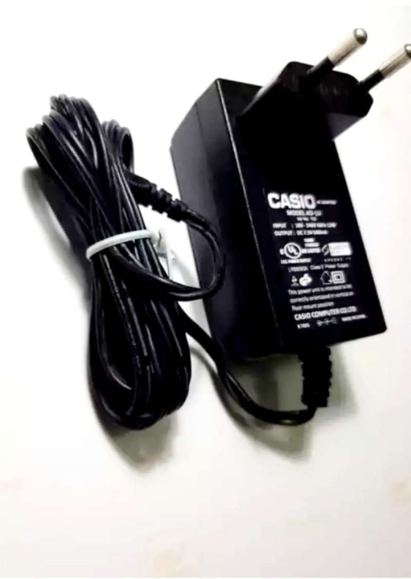 Promo Adaptor Casio Sa 21 Sa 35 Sa 45 Sa 75 Ad-1 Power Keyboard 7.5v ...