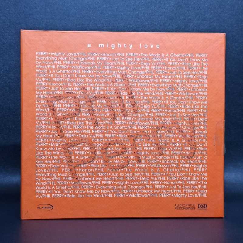 Promo Cd Phil Perry - A Mighty Love Dsd Audiophile ( Cd ) Diskon 23% Di ...