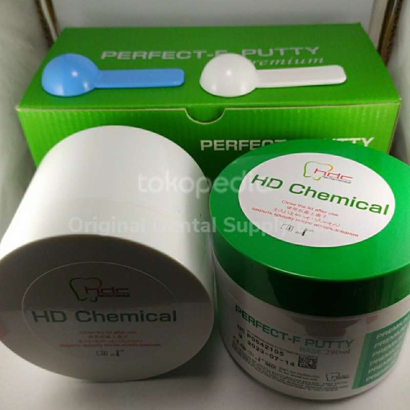 Jual Dental Putty Heavy Body Bahan Cetak Gigi Perfect - F Base Catalyst ...