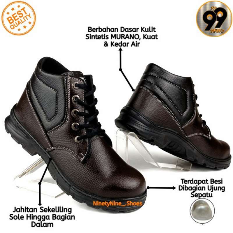 Promo Sepatu Safety Boots - Sepatu Safety Proyek - Sepatu Kerja ...