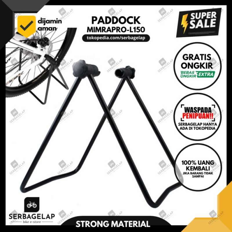Promo Standar Penyangga Paddock Bike Rack Stand / Rak Display Sepeda ...