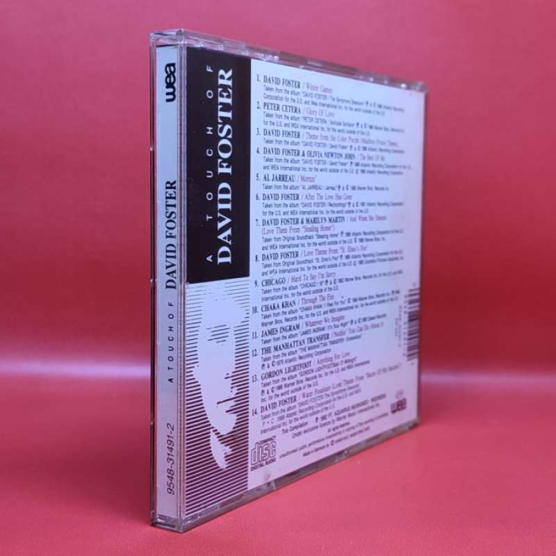 Promo Cd David Foster - A Touch Of David Foster Diskon 23% Di Seller Melodiya Store - Cengkareng ...