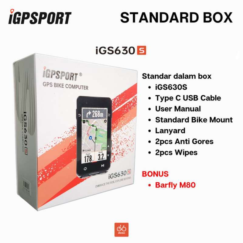 Promo Igpsport Igs630s Igs630 S Bike Computer Cyclocomp Spidometer Sepeda Diskon 50% Di Seller ...