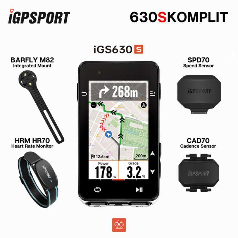 Promo Igpsport Igs630s Igs630 S Bike Computer Cyclocomp Spidometer Sepeda - 630skomplit Diskon ...