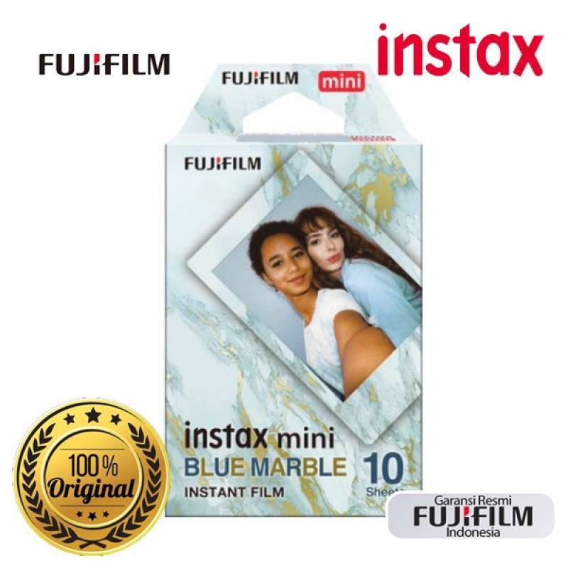 Jual Fujifilm Instax Paper Mini Blue Marble Di Seller Noelle ...