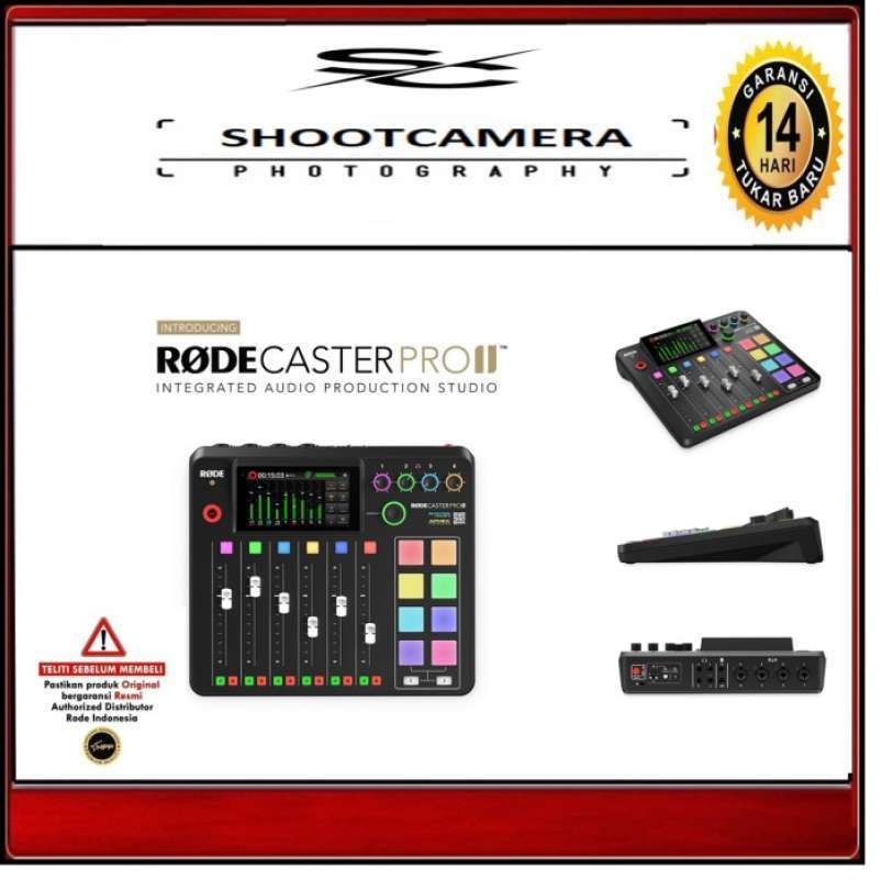 Promo Rode Caster Pro Podcast Production Studio - Rodecaster Pro Resmi ...