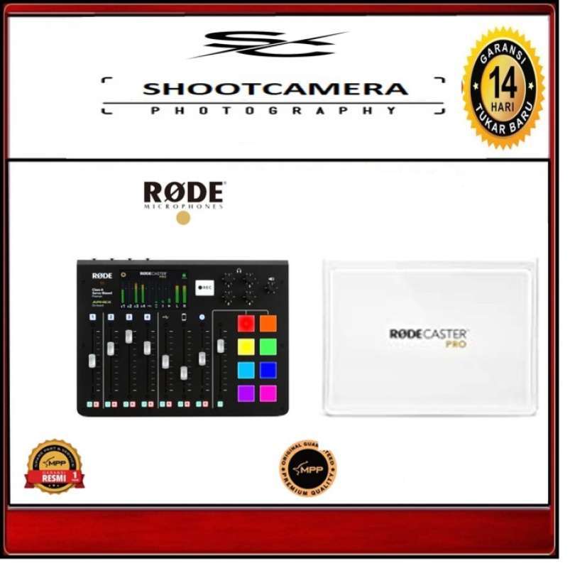 Promo Rode Caster Pro Podcast Production Studio - Rodecaster Pro Resmi ...