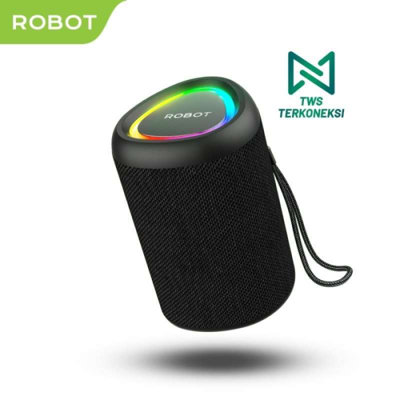 Jual Robot Rb120 Wireless Bluetooth Speaker Rgb Waterproof Ipx4 Tws 5.3 - Hitam Di Seller Owl ...