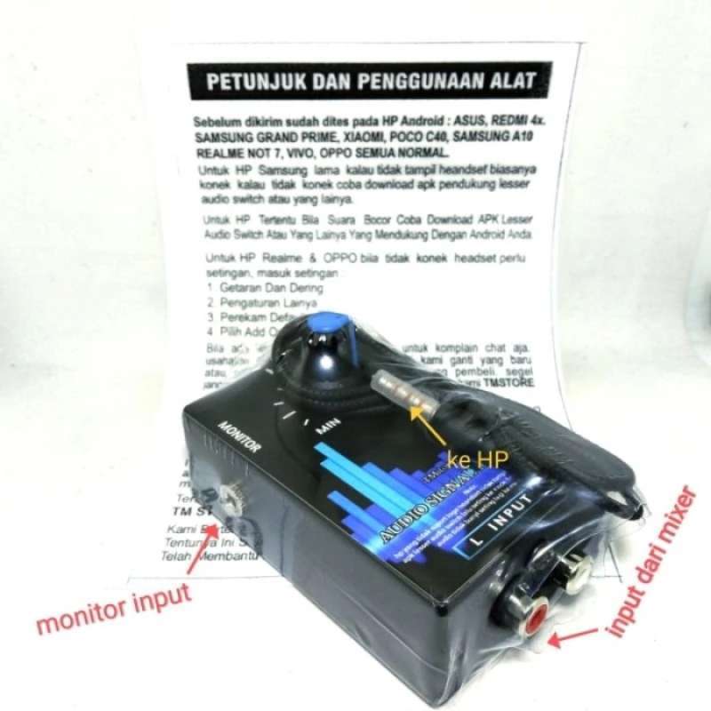 Jual Alat Rekam Audio Control Dari Mixer Ke Hp Android Suara Jernih V ...