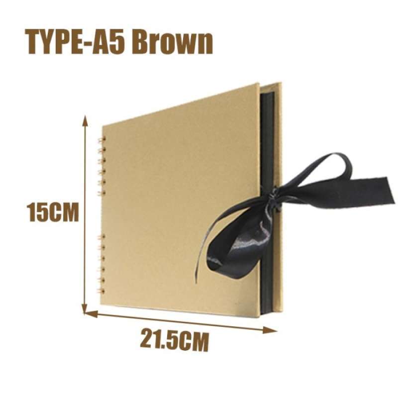 Jual Buku Album Foto / Scrapbook Album / Buku Kliping 80 Halaman Ukuran ...