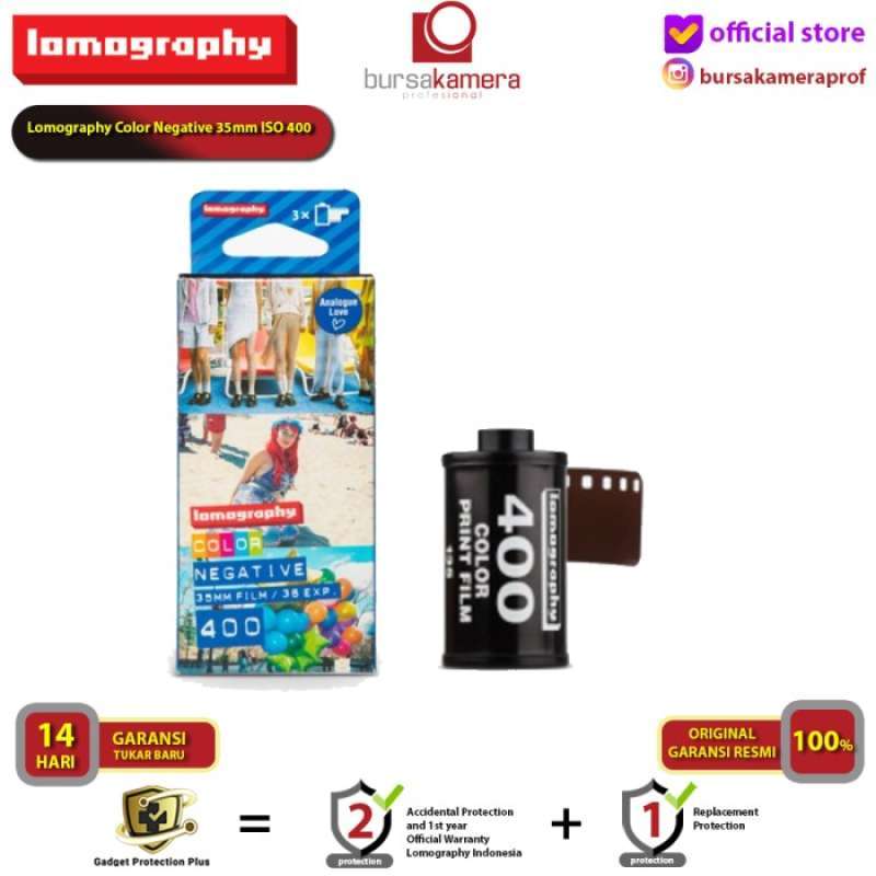 Jual Lomography Color Negative 35mm Iso 400 36 Exposure 3 Pack - 1pcs ...