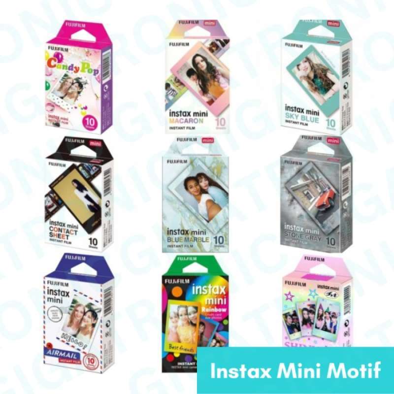 Jual Instax Mini Paper Motif Isi 10 - Refill Isi Instax Mini Polaroid ...
