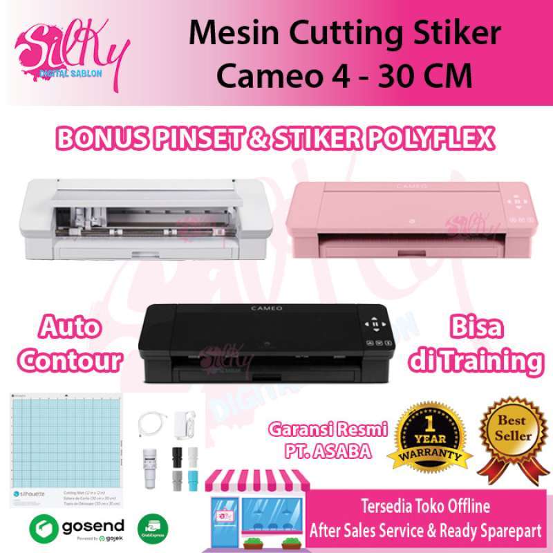 Promo Mesin Cutting Sticker Silhouette Cameo 4 Diskon 23% Di Seller Sentramoco Store ...