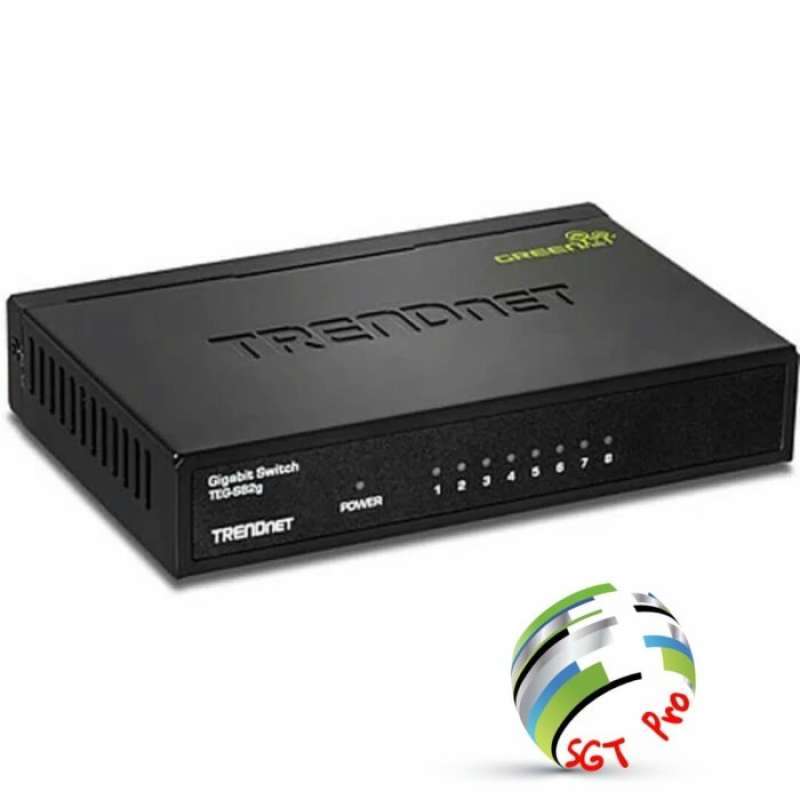 Promo Trendnet 8-port Gigabit Greennet Unmanaged Switch Teg-s82g Diskon ...