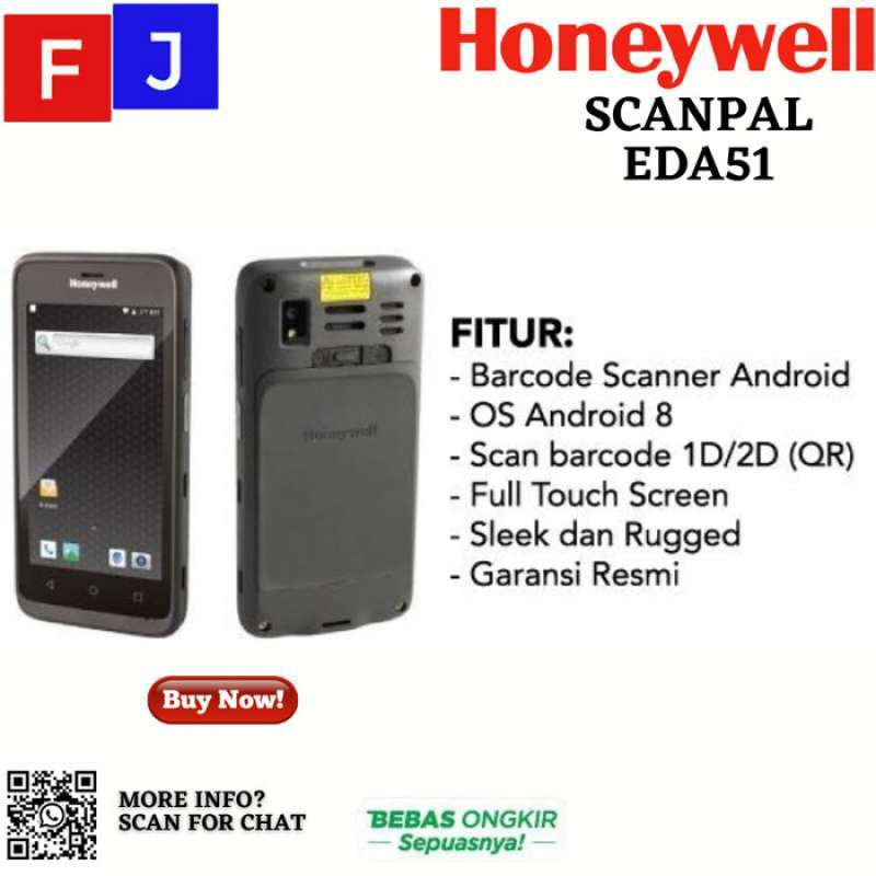 Promo Honeywell Eda51 Android Mobile Computer Scanner Barcode Diskon 23 ...