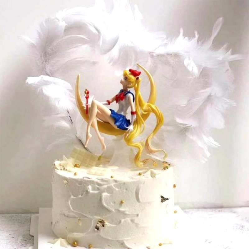 Promo Topper Cake Sailormoon Bulan Sabit/topper Sailormoon/figure ...