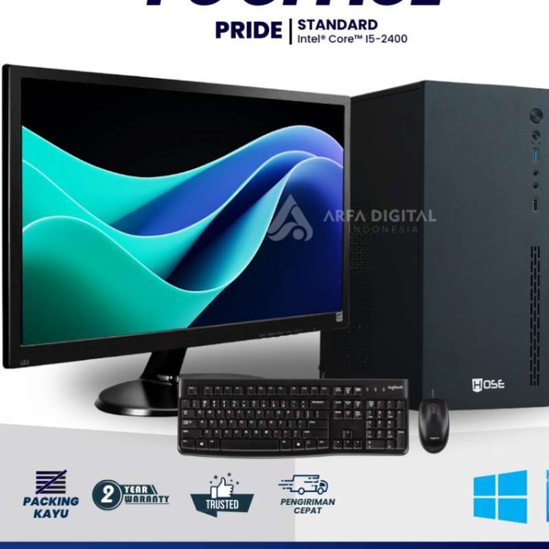 Promo Komputer Full Set Murah Intel Core I5 Ram 8gb Ssd 120gb Hdd 500gb Led 19 Cocok Buat Office ...