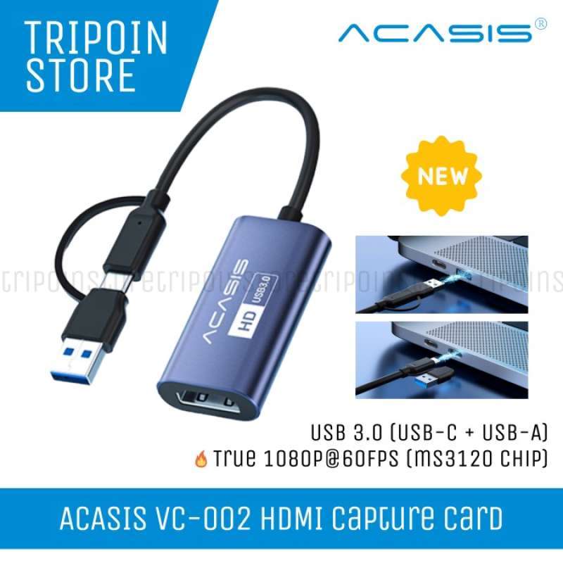 Promo 100% Produk Ori Acasis Hdmi Capture Card 1080p Usb Type C Live ... Promo 100% Produk Ori Acasis Hdmi Capture Card 1080p Usb Type C Live ...