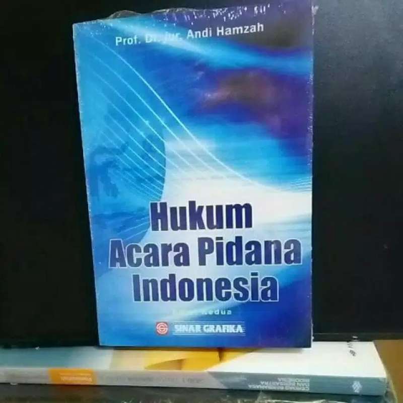 Jual Hukum Acara Pidana Indonesia Prof Dr Jur Andi Hamzah Di Seller Rumix Cengkareng Timur 
