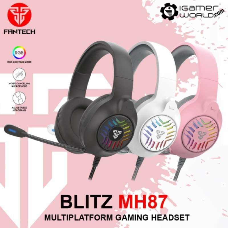 Promo 100% Produk Ori Fantech Blitz Mh87 Multiplatform Mobile Gaming ...
