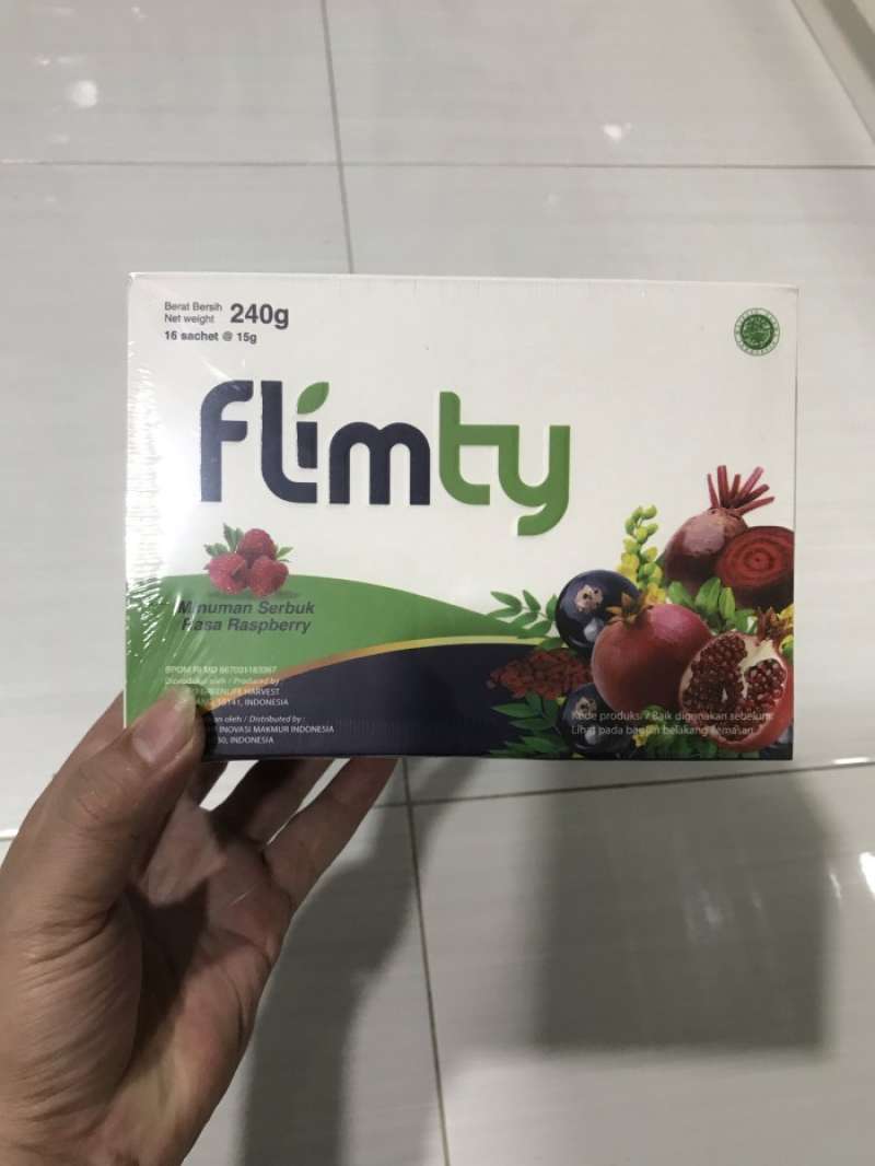 Promo Flimty Fiber Detox Rasberry Dan Blackcurrent 1 Box (16 Sachet ...
