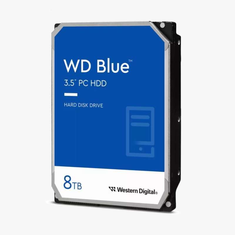 Promo Wd Hdd Blue 8tb 3,5 Inch Hard Disk Drive Internal Sata For Pc ...