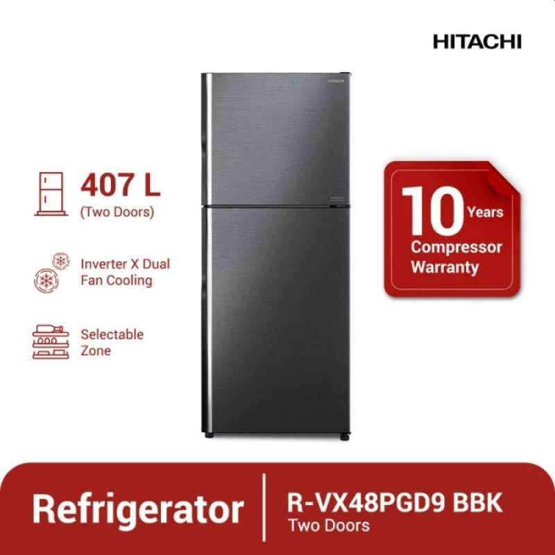 Promo Hitachi Kulkas 2 Pintu R-vx48pgd9 Diskon 33% Di Seller Ksm Store - Meruya Selatan (udik ...