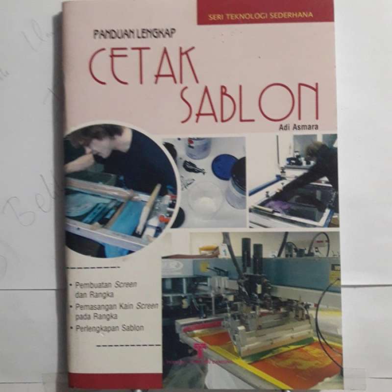 Jual Buku Panduan Lengkap Cetak Sablon Di Seller Owl Store - Cengkareng ...