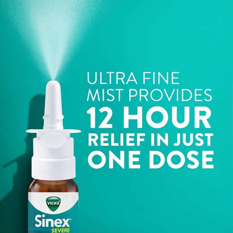 Promo Vicks Sinex Severe Sinus And Nasal Spray, Ultra Fine Mist, .5 Fl ...