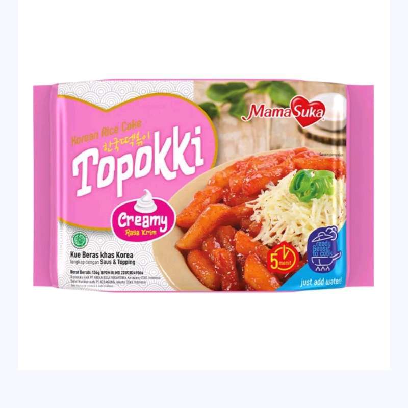 Jual Mamasuka Topokki Creamy 134 Gr Di Seller Namora Sayur - Batuampar, Kota Jakarta Timur | Blibli