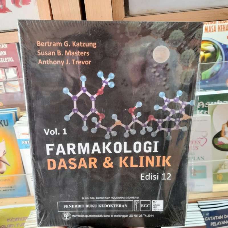 Jual Farmakologi Dasar Dan Klinik Volume 1 Edisi 12 Original Katzung Di Seller Noelle ...