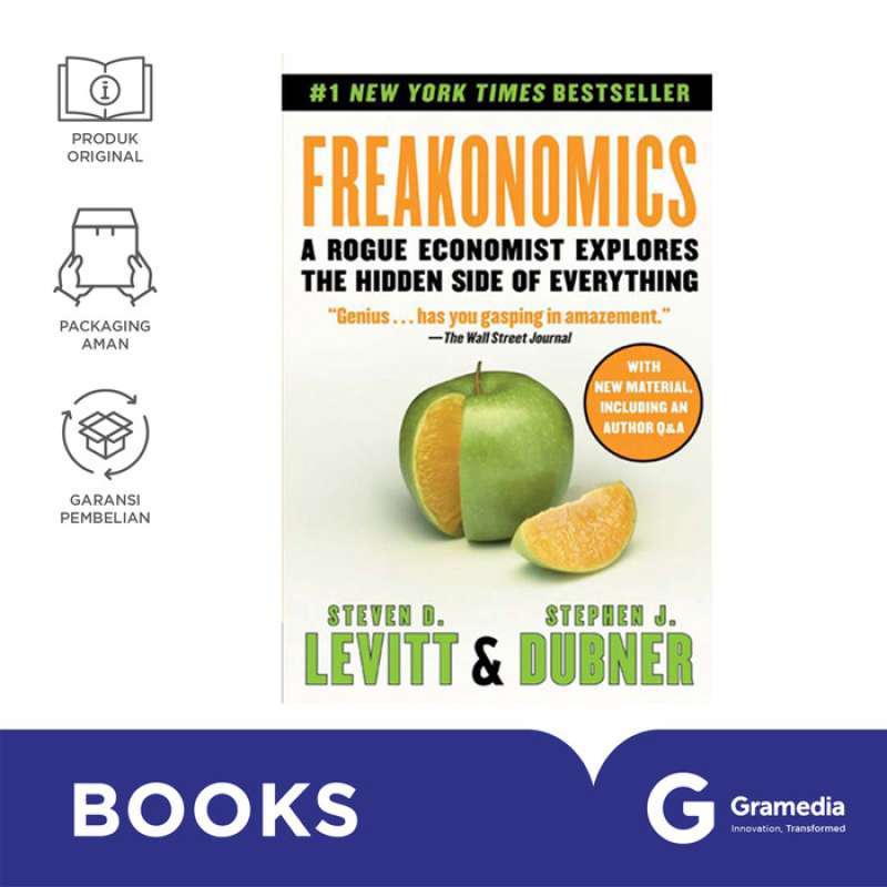 Jual Buku Freakonomics (steven D. Levitt) Di Seller Owl Store ...
