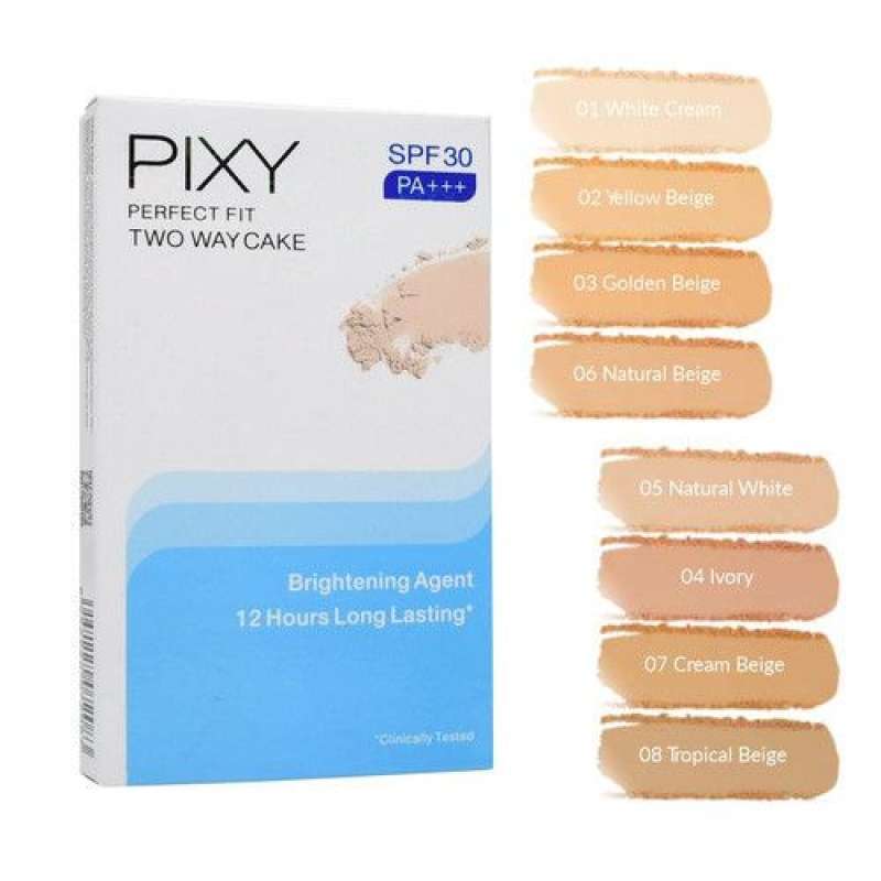 Promo Pixy Perfect Fit Refill Two Way Cake 12.2g - 07 Cream Beige ...