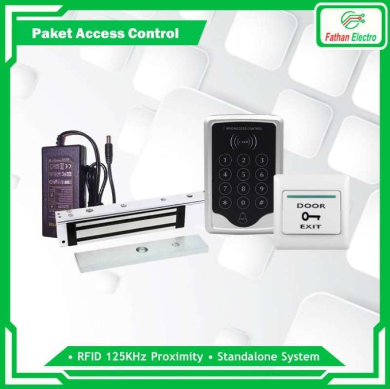 Promo Paket Access Control Rfid Card With Keypad - Access Door Standalone Diskon 50% Di Seller ...