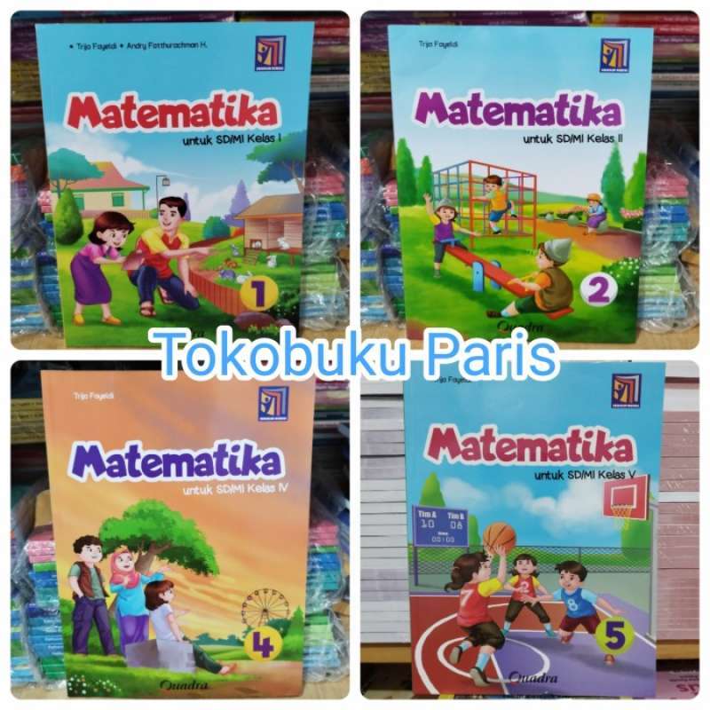 Jual Ori Buku Matematika Sd Mi Kelas 1 2 4 5 Kurikulum Merdeka Quadra - Sd 2 Di Seller Sangninja ...