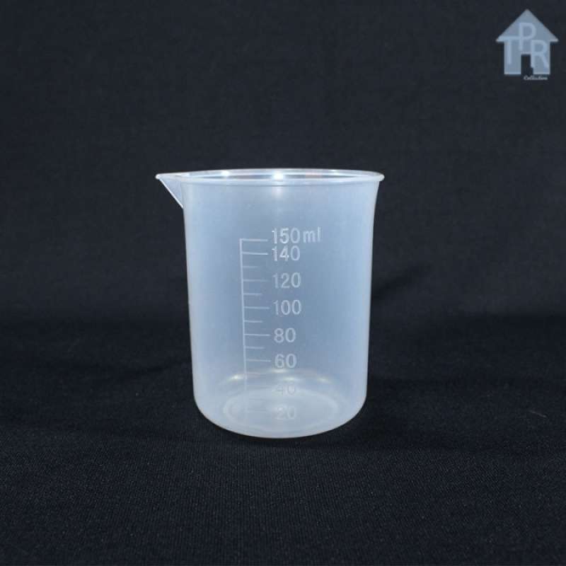 Promo Custom Gelas Takar | Gelas Ukur Plastik Bercorong - 150ml. Diskon 33% Di Seller Rizky ...