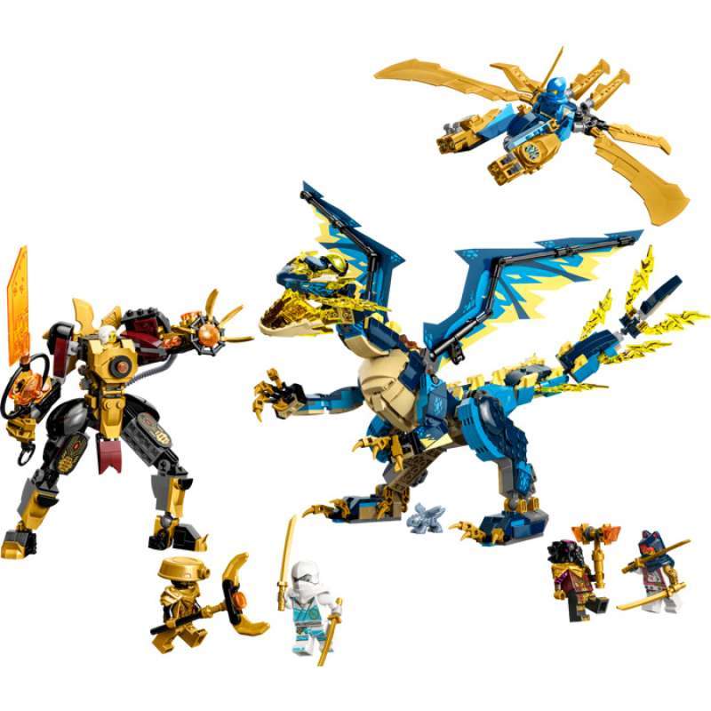 Jual Lego 71796 Ninjago Elemental Dragon Vs. The Empress Mech Di Seller ...