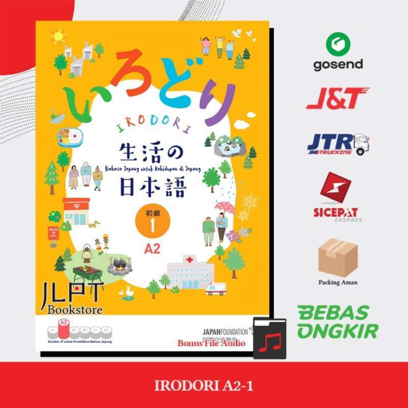 Jual Buku Irodori A2 - 1 Jft Basic (versi Cetak) - Bahasa Indonesia Di Seller Noelle ...