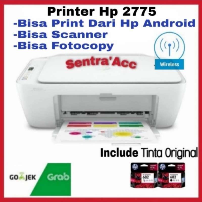 Promo Printer Hp 2775 Deskjet Ink Advantage All In One (print,scan ...