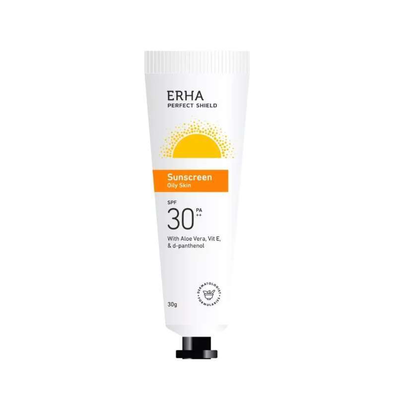Promo Erha Sunscreen Perfect Shield Helios Spf50 Pa+++ 30g Daily Sunscreen Spray Sunblock Tabir ...