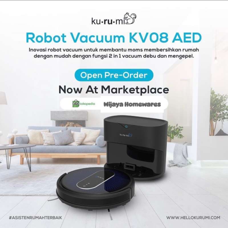 Promo Kurumi Kv08 / Vacuum Cleaner Kurumi Kv-08 Mopping With Vacuum Diskon 3% Di Seller Kaniarts ...