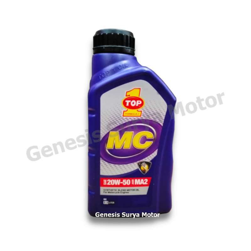 Jual Oli Top1 Mc Ultra Botol Ungu 20w50 0,8lt Di Seller Genesis Surya ...