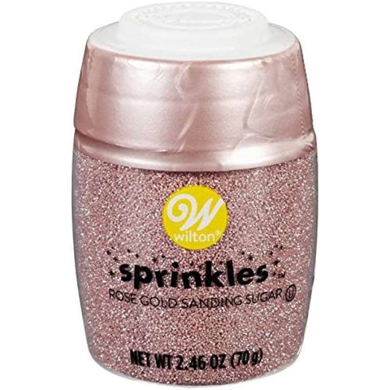 Jual Wilton Rose Gold Sanding Sugar | 1 Unit 2.46 Oz. (70 G) Di Seller ...