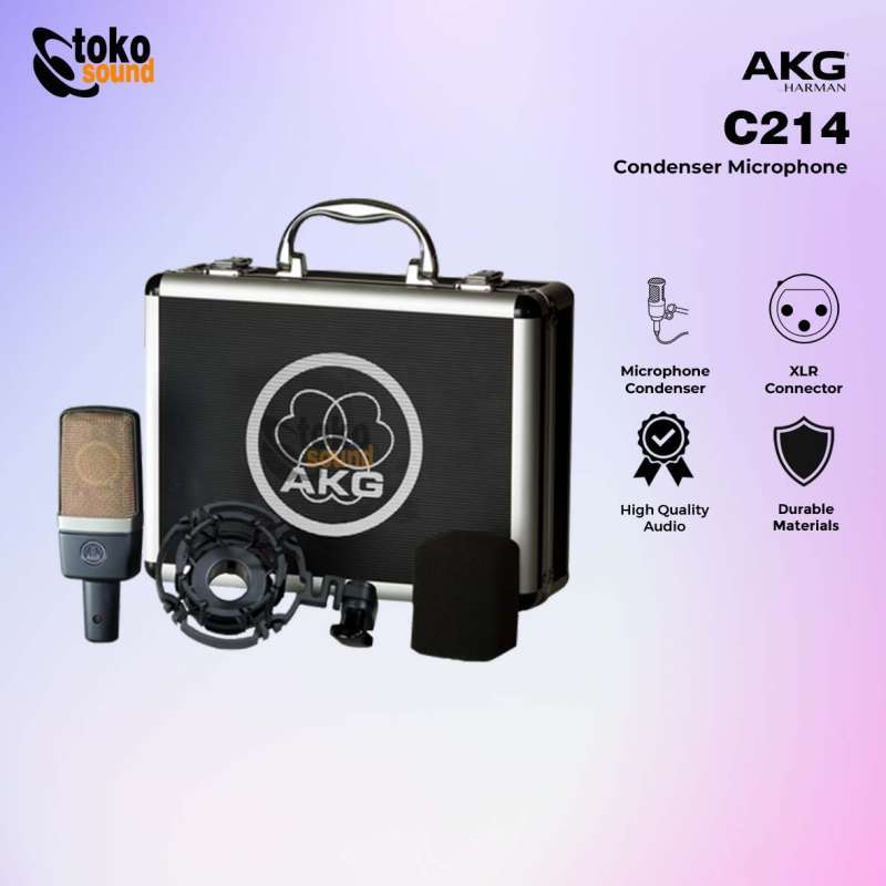 Jual Akg C214 C 214 - Professional Condenser Microphone Di Seller ...