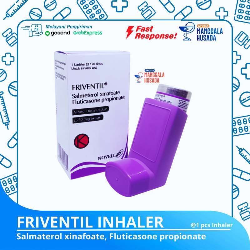 Jual Friventil 25 / 50 Mcg Inhaler Di Seller Apotek Manggala Husada ...