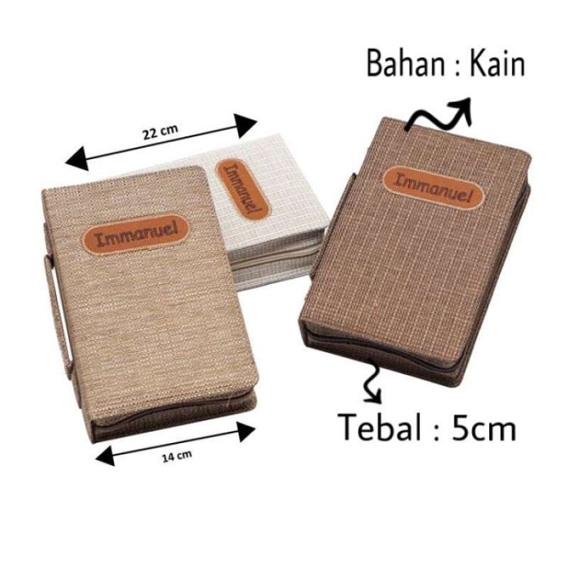 Jual Sampul Tas Alkitab + Sampul Kidung Jemaat Sedang Buku Rohani ...