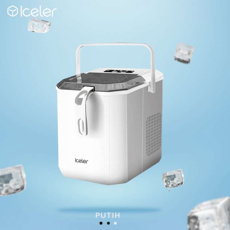 Jual Mesin Es Iceler 6 Menit Keluar Es 12kg Per Hari Ice Maker - Putih ...