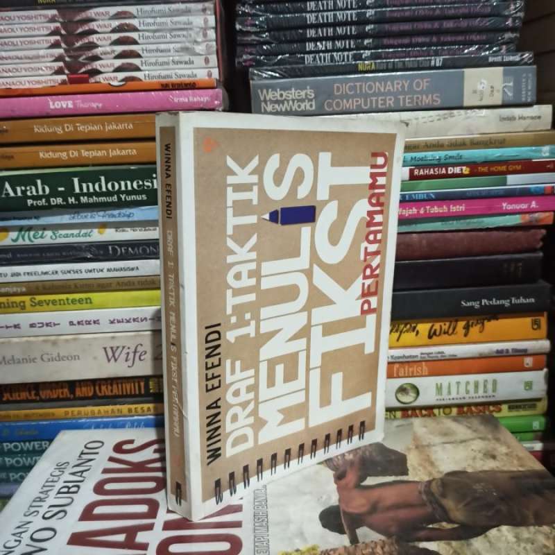 Jual Buku Original Draf 1: Taktik Menulis Fiksi Pertamamu Winna Efendi ...